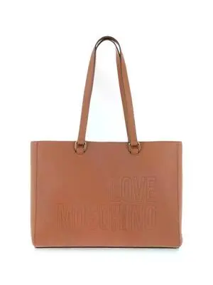 Moschino Embossed Shoulder Bag