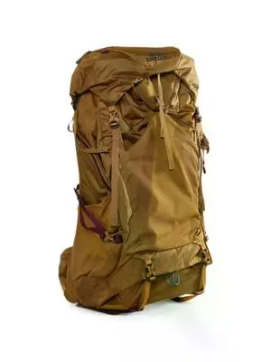 GREGORY Maven 58 Buckle-fastening Panelled Backpack - Brown