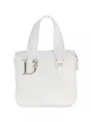 Dsquared2 Statement Leather Wallet - White