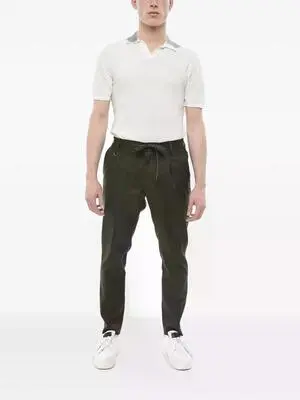 PAOLO PECORA Drawstring-fastening Pleated Trousers