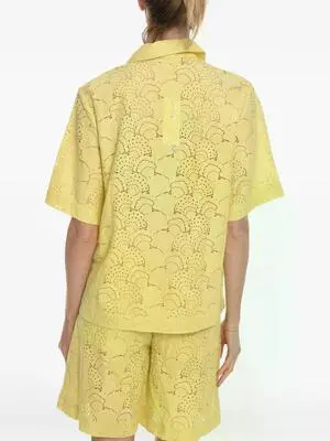 SAMSOE SAMSOE Oversized-fit Lace Shirt