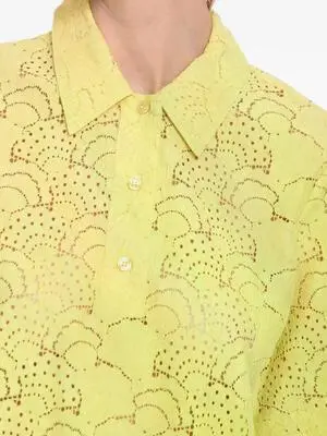 SAMSOE SAMSOE Oversized-fit Lace Shirt