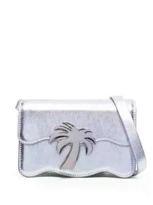 Palm Angels Palm Beach Metallic-effect Shoulder Bag