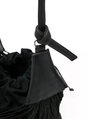 MARIANA MENDEZ Fringed Bucket Bag