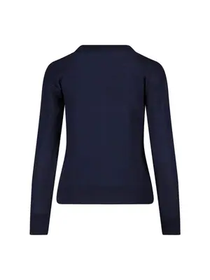 Bottega Veneta Double Cardigan In Silk Blend - Blue