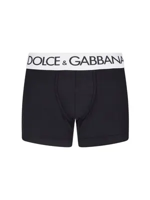 Dolce & Gabbana Boxer Logo - Black