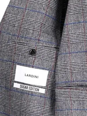 LARDINI Single-breasted Blazer In Virgin Wool Blend