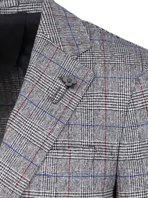 LARDINI Single-breasted Blazer In Virgin Wool Blend