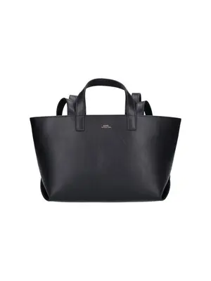 A.p.c. Small Tote Bag "le Drummer - Black