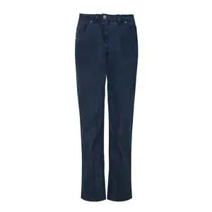 CONQUISTA Full Length Straight Denim Pants - Blue