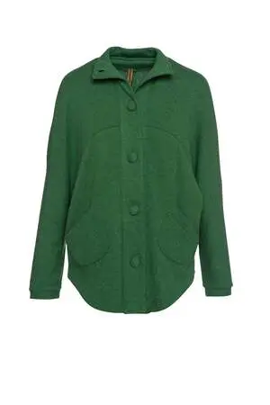 CONQUISTA Raglan Sleeve Jacket - Green