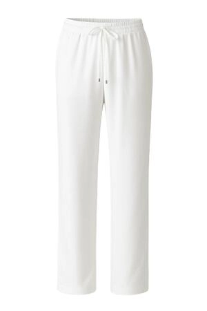 CONQUISTA Neutrals Long Wide Leg Pants - White
