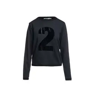 CONQUISTA Sporty Sweatshirt - Black
