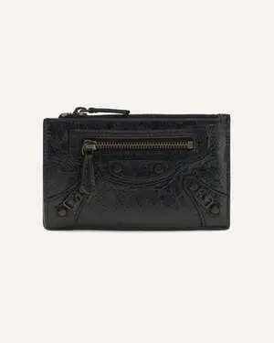 Balenciaga Le City Long Card Holder - Black