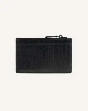 Balenciaga Le City Long Card Holder - Black