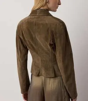 Ralph Lauren Suede Trudie Jacket
