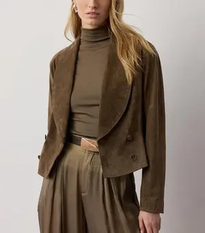 Ralph Lauren Suede Trudie Jacket