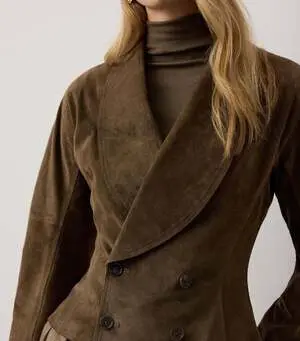 Ralph Lauren Suede Trudie Jacket