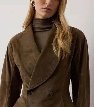 Ralph Lauren Suede Trudie Jacket