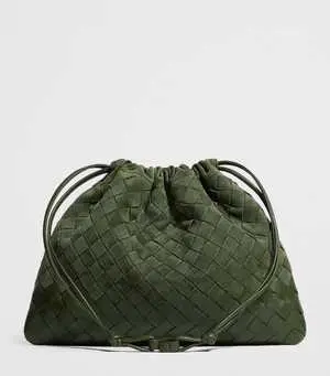 Bottega Veneta Suede Dustbag Shoulder Bag