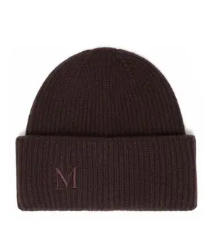 Max Mara Cashmere Monogram Beanie