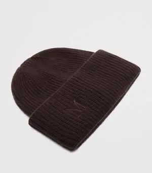 Max Mara Cashmere Monogram Beanie