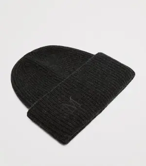 Max Mara Cashmere Monogram Beanie