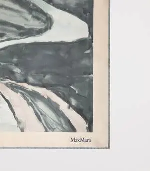 Max Mara Silk Printed Square Scarf