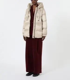 Max Mara Down-filled Quilted Coat