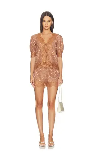 Saylor Melodie Set In Brown