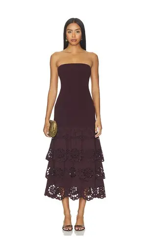 Saylor Shyla Dress - Chocolate