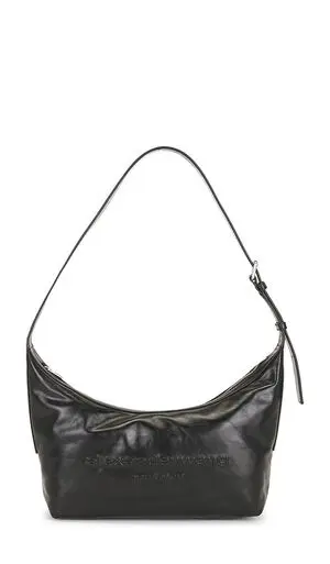 Alexander Wang Punch Crossbody Sling Bag - Black
