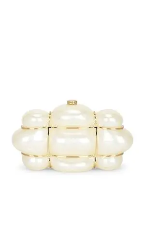 Cult Gaia Bolla Clutch - Ivory