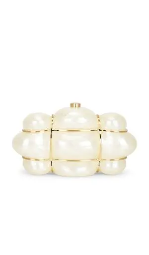 Cult Gaia Bolla Clutch - Ivory