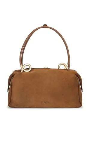 Cult Gaia Azariah Satchel In Brown - Rich Clay