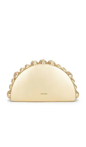 Cult Gaia Gili Clutch - Brass