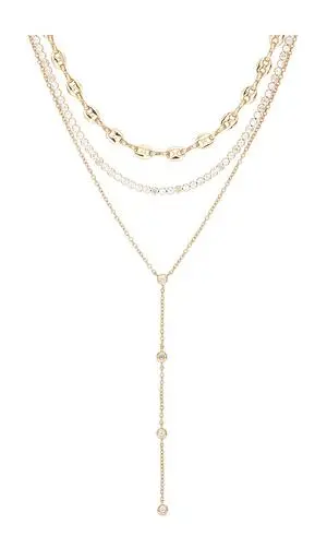 Baublebar Catalina Layered Necklace With Crystal Embellishments