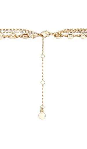 Baublebar Catalina Layered Necklace With Crystal Embellishments
