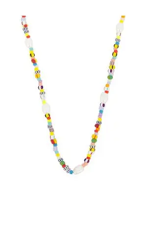 Anni Lu Petit Alaia Necklace In Yellow