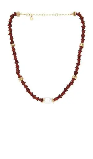 Baublebar Farah Beaded Necklace - Red
