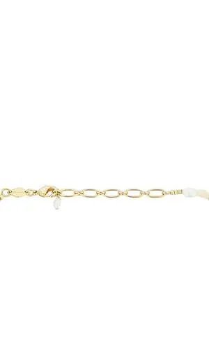 Anni Lu Daisy Flower Necklace In Yellow