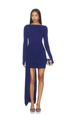 Misha Collection The Sari Long Sleeve Stocking Dress