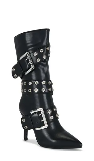 NIIHAI Slouch Buckle Boot