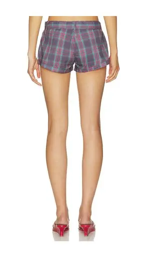 Lioness Afterglow Mini Short In Purple