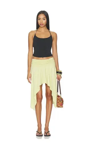 Free People Toni Beaded Halterneck Tank