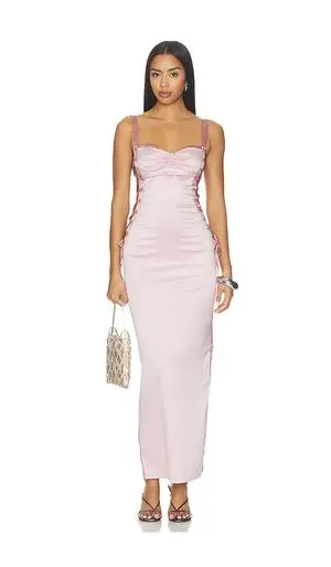 I.AM.GIA Ashlee Maxi Dress With Lace-up Detail