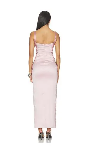 I.AM.GIA Ashlee Maxi Dress With Lace-up Detail