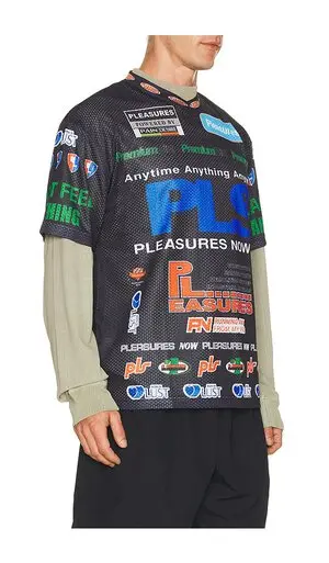 PLEASURES Oral Mesh Jersey
