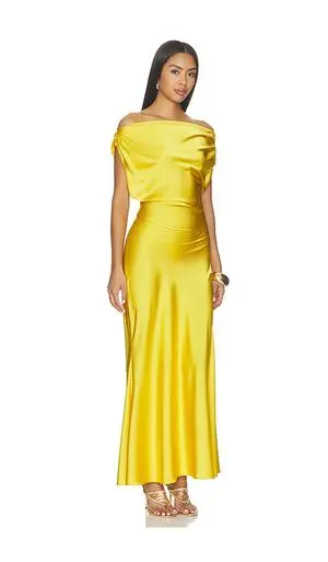 I.AM.GIA Satin Maxi Dress