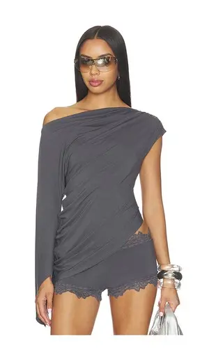 I.AM.GIA Violette Asymmetrical Top